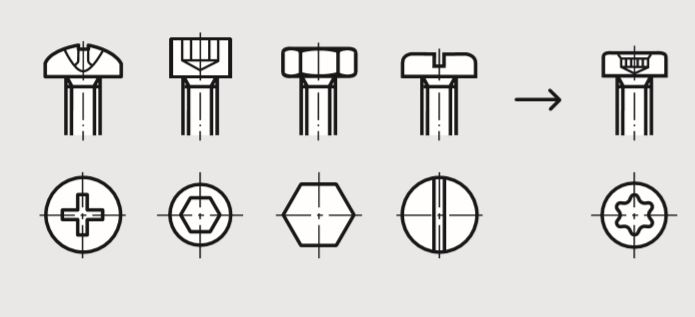 Hexalobular or 6-Lobe drive - J C Gupta & Sons